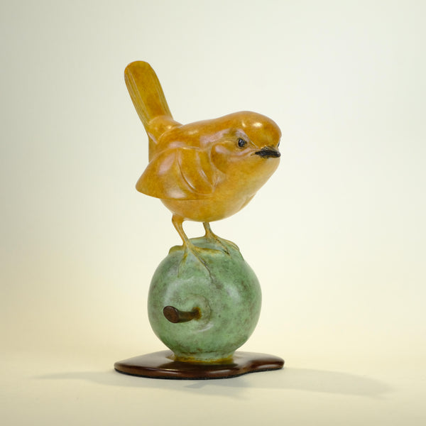 Bronze Wren on Apple by David Meredith. – Smithsonia